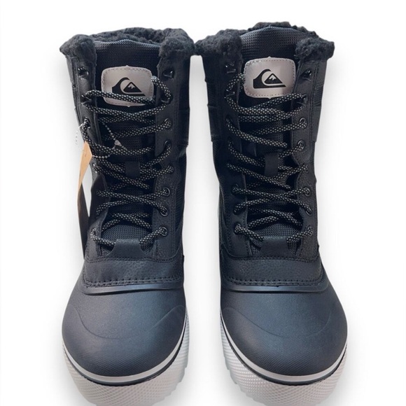 Quiksilver | Shoes | Quicksilver Mens Sub Zero Hi Black Winter Snow ...
